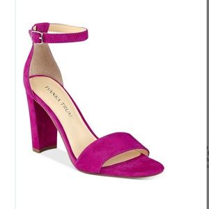 Ivanka Trump | Shoes | Sleek Black Patent Leather Peekaboo Toe Heel ...